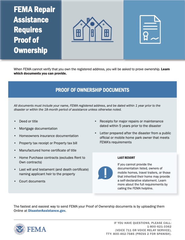 Proof of Ownership/Occupancy | Ready Haywood
